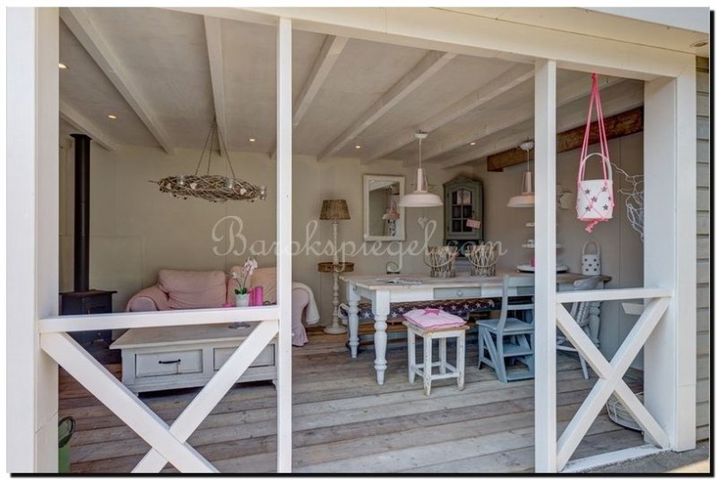 Spiegels ter decoratie in de tuin, waar moet u op letten - barokspiegel